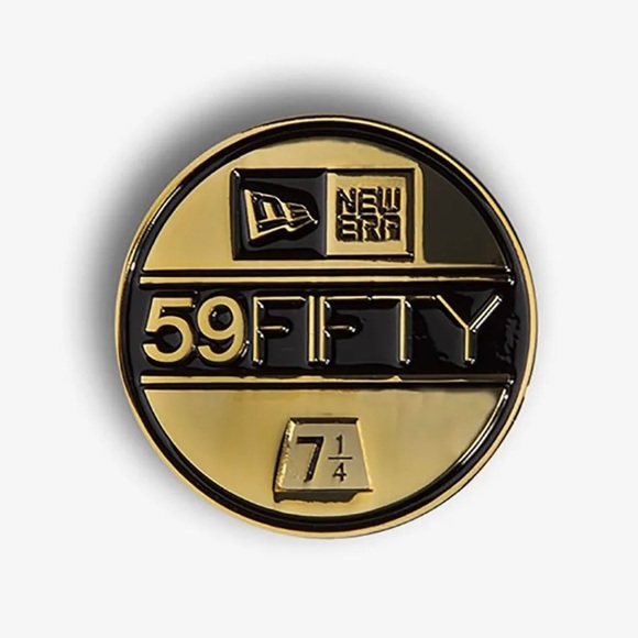 New Era | Accessories | New Era 59fifty Visor Sticker Emblem Badge Pin ...